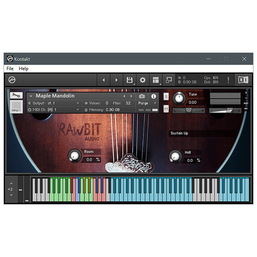 Maple Mandolin by Rawbit Audio | Kontakt Instrument | Loot Audio